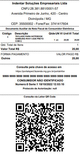 Emita Nota Fiscal Sem Dificuldades Teste Gratis Indentar