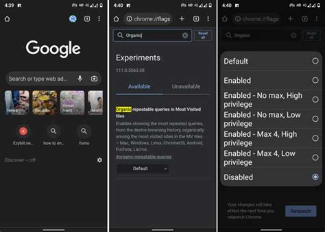 How To Disable Old Search Queries Appears On Chrome New Tab Page On Android Techtrickz
