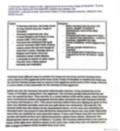 Solution Igcsegcseo Level Unit 11 Notes History Igcse Exemplar