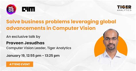 Tiger Analytics on LinkedIn: #computervision #mlds #mlds2023 #techevent #industryconnect…