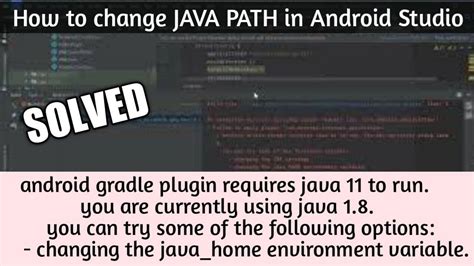 How To Change Java Path From Android Studio An Exception Occurred Applying Plugin Request
