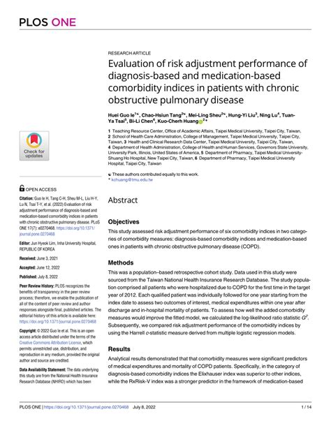 Pdf Evaluation Of Risk Adjustment Performance Of Diagnosis Based And