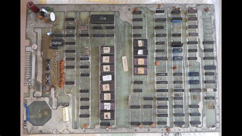 Old Pac Man Arcade Clone Pcb Repair Youtube