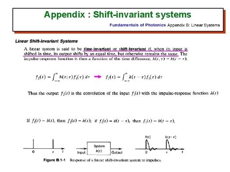 appendix a fourier transform appendix linear systems appendix