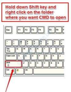Command Prompt That Opens To A Specific Folder Location In Windows