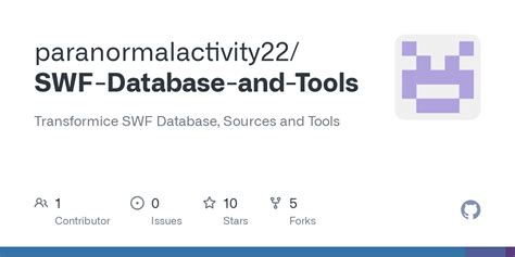 Github Paranormalactivity22swf Database And Tools Transformice Swf