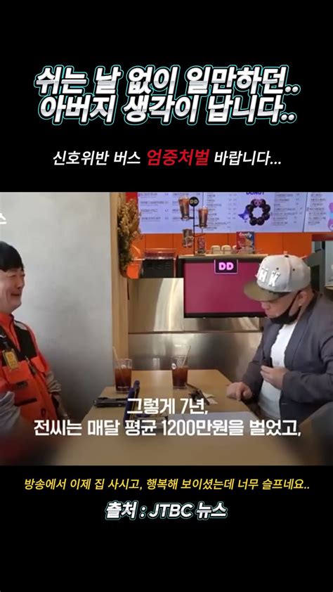 국내 1위 라이더 신호위반 버스에 치여 끝내 사망 Youtube