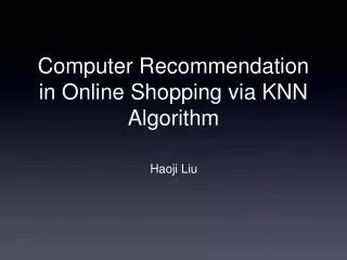 PPT KNN Algorithm Using Python How KNN Algorithm Works Python Data Science Training