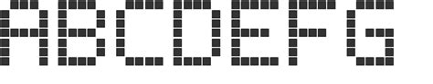 Objective C Dotted Font Library For IOS Stack Overflow