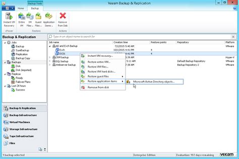 Veeam Backup And Replication Automatically Locates The Microsoft Active