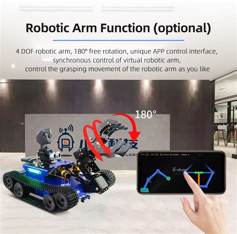 Ai Robotic Crawler With Arm