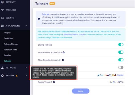 The Interface Is Connected But The Internet Can T Be Accessed Routers GL INet Official Forum