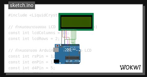 พันธิสา30 Wokwi Esp32 Stm32 Arduino Simulator