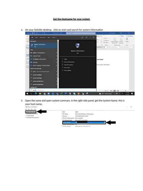 Get The Hostname For Your System Pdf