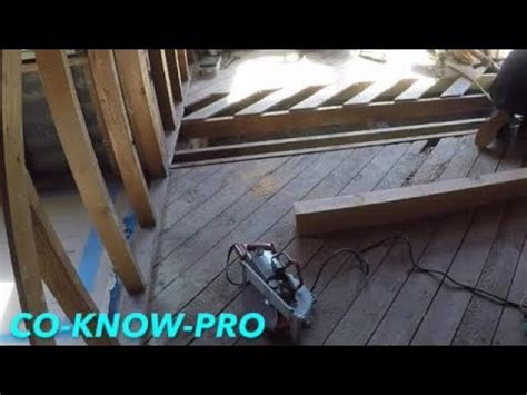 How To Replace Subfloor In A Old House Co Know Proconstructiontips YouTube