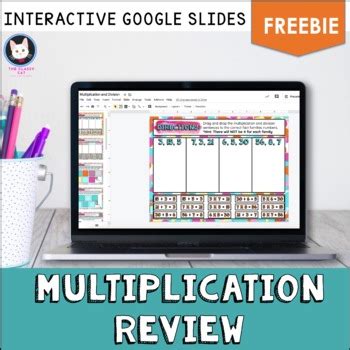 Multiplication Review Distance Learning Google Slides By The Classy Cat