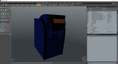 Parcel Drop Box Big 3d Model 24 3ds Blend C4d Fbx Max Ma Lxo
