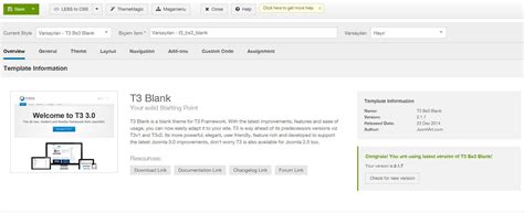 T3 Framework Layout Module Position Not Display Joomlart