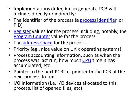 PPT The Process Control Block PowerPoint Presentation Free Download ID 397427