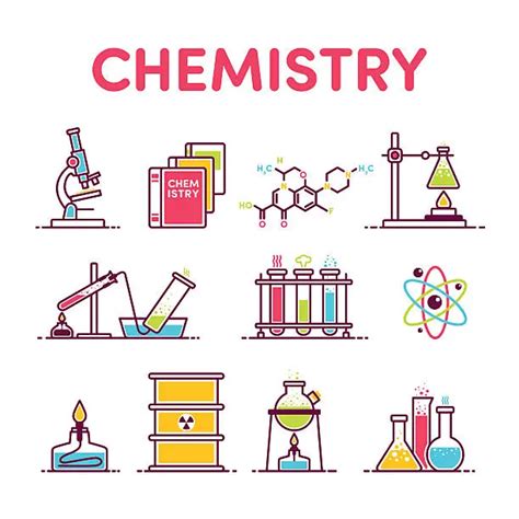 Free Chemical Science Diagram Symbol Chemistry Flowchart Chart Block