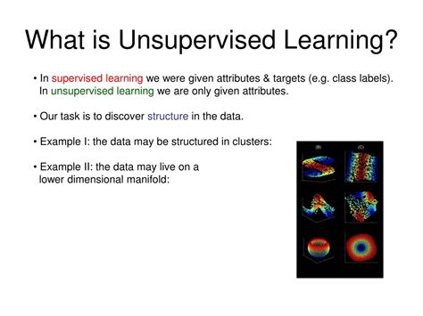 Ppt Clustering And Dimensionality Reduction 273a Intro Machine Learning