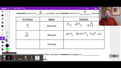 Define The Polynomial Youtube