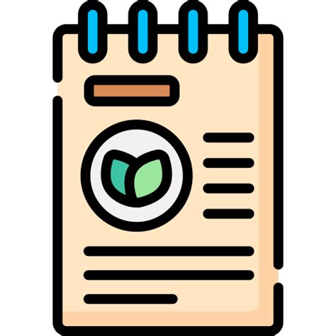 Cookbook Special Lineal Color Icon