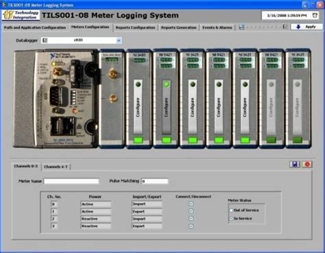 Meter Logging Technology Integration
