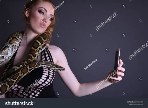 Attractive Tall Redhead Model Posing Large Stock Photo 1947023455 Shutterstock