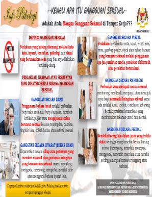 Fillable Online Gangguan Seksual Di Tempat Kerja E Perundangan Fax Email Print PdfFiller