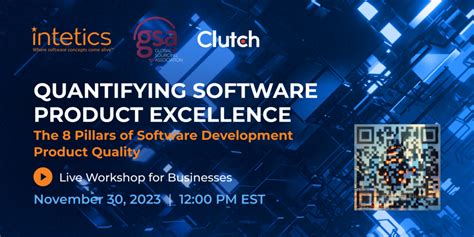 Quantifying Software Product Excellence Live Workshop