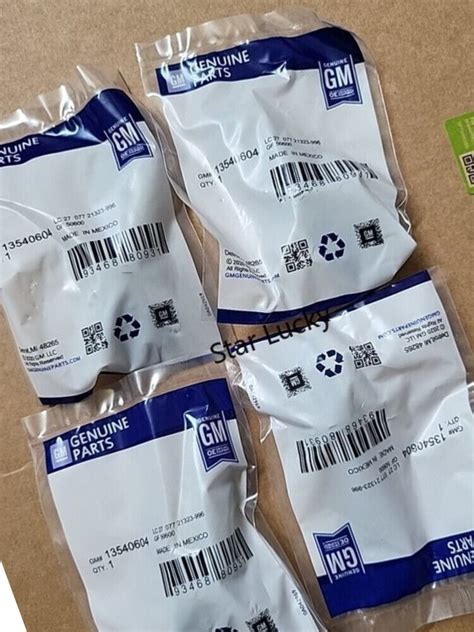 New Set Of 4pcs Oem 13540601 Tpms Tire Pressure Sensor For Buick New Set Of 4pcs Oem 13540601 Tpms Tire Pressure Sensor For Buick