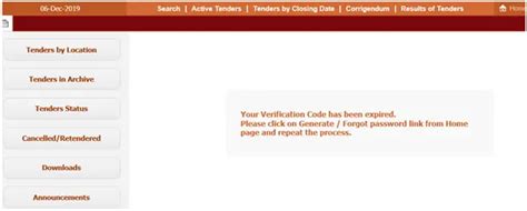 Solution For Common Errors On EProcurement E Tender Portals