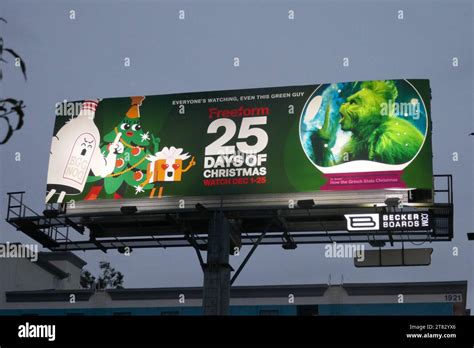 Los Angeles California USA 15thNovember 2023 25 Days Of Christmas