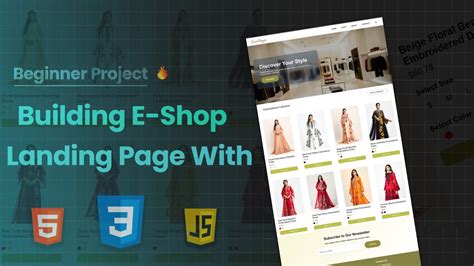 Building An E Commerce Shop With Html Css And Javascript Beginner