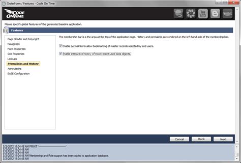 Code On Time Generating The Web Application