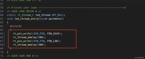 nucleo f411re rt thread 体验 2 gcc环境 pin 驱动的移植 gcc pin定义 csdn博客