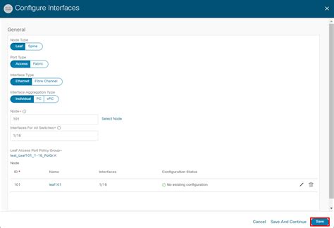 Aci：interface Configuration Version 6 0 5 2 7 Or Later Cisco Community
