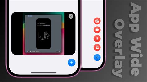 App Wide Overlays SwiftUI YouTube