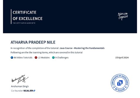 tscaler java certi computer science certificate scaler of