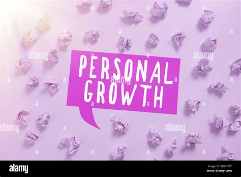Conceptual Caption Personal Growth Business Approach A Longterm
