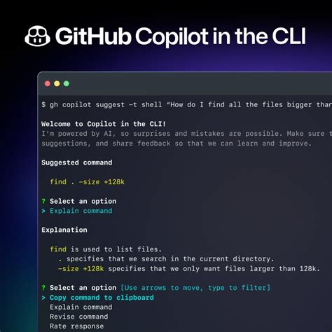 Github On Linkedin Introducing Github Copilot In The Cli 🎉 Elevate