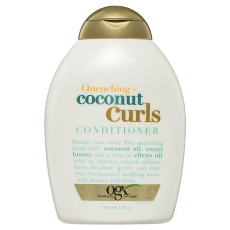 Ogx Quenching Coconut Curls Conditioner For Curly Hair 385ml Ogx