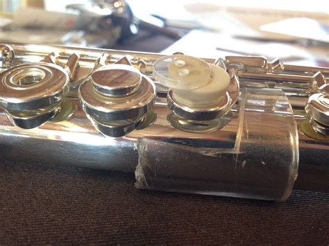 DIY Flute Key Modification Meerenai Shim