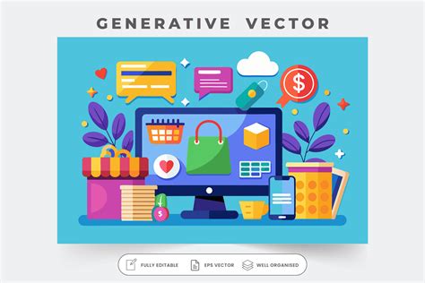 A Vibrant Setup Showcasing A Computer Sc Graphic By Iftikharalam · Creative Fabrica