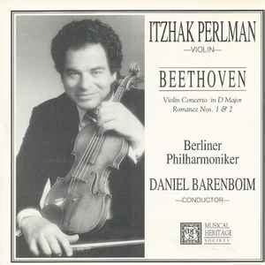 Itzhak Perlman With Berliner Philharmoniker Conducted By Daniel Barenboim Beethoven Violin