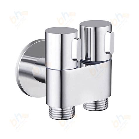 شیر پیسوار دو خروجی کروم استیل قیمت و مشخصات