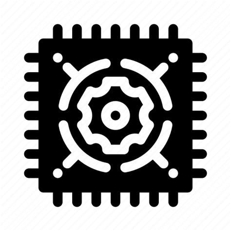 Hardware Microchip Memory Microprocessor Electronics Icon Download On Iconfinder