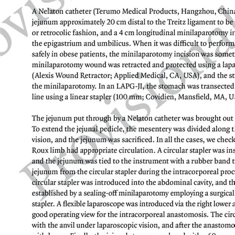The Schema Of Purse String Suturing For Anvil Fixation Into The Download Scientific Diagram