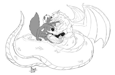 Rule 34 Anthro Barbs Boo3 Breast Grab Breasts Canine Cum Dragon Fox
